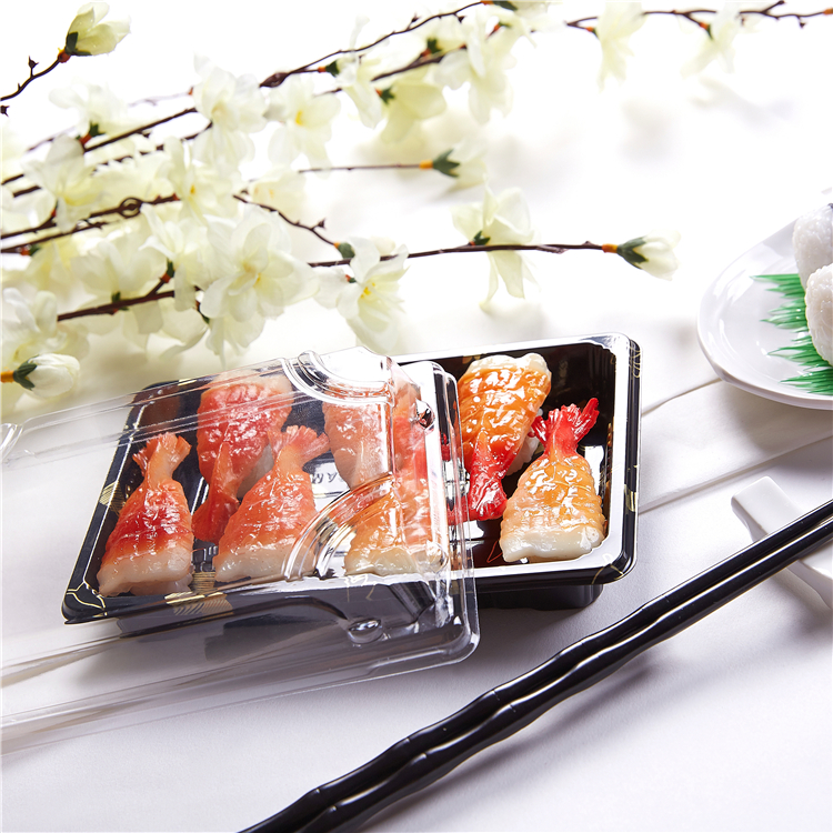 High quality disposable plastic sushi box eco friendly sushi tray ...