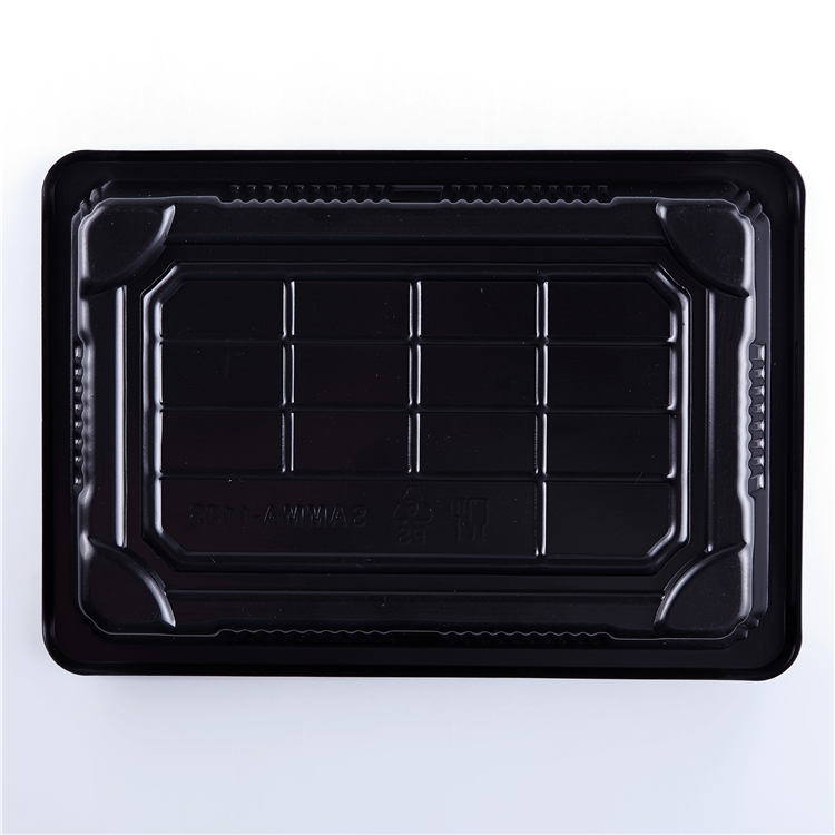 High quality disposable plastic sushi box eco friendly sushi tray ...