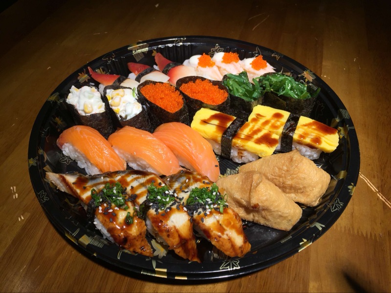 Best selling disposable round sushi box food grade sushi tray,Shantou ...