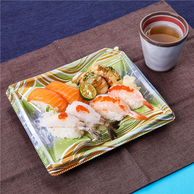 Promotional plastic sushi tray take away portable sushi box,Shantou ...