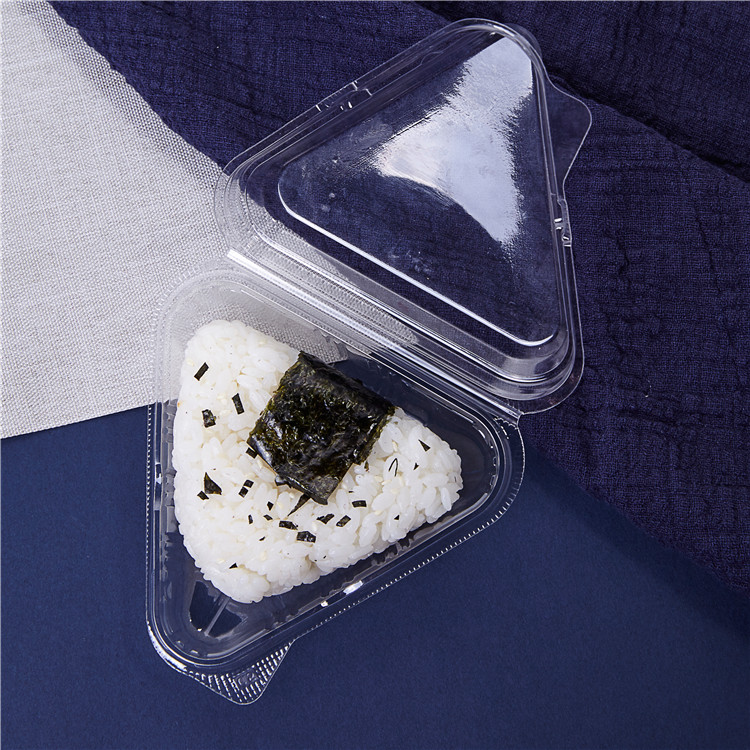Hot selling triangle rice ball box one piece triangle box,Shantou Samma ...