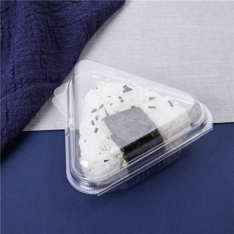 Hot selling triangle rice ball box one piece triangle box,Shantou Samma ...