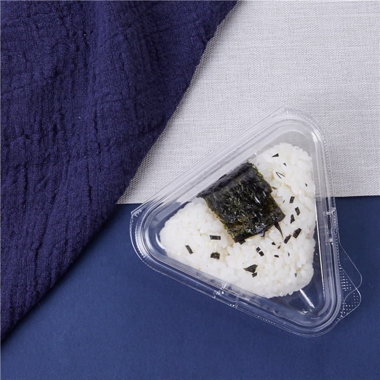 Hot selling triangle rice ball box one piece triangle box,Shantou Samma ...