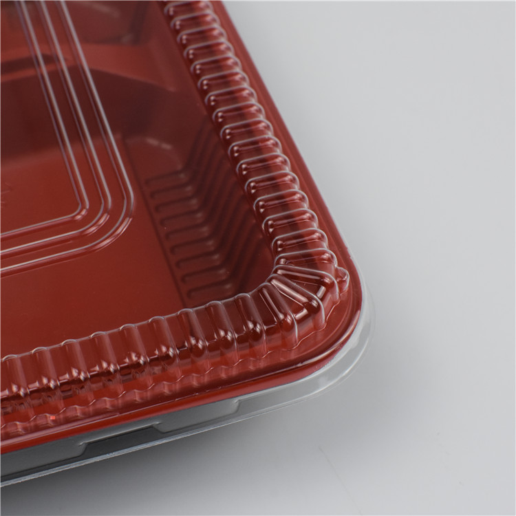 Disposable 4 compartments plastic food grade lunch box,Shantou Samma ...