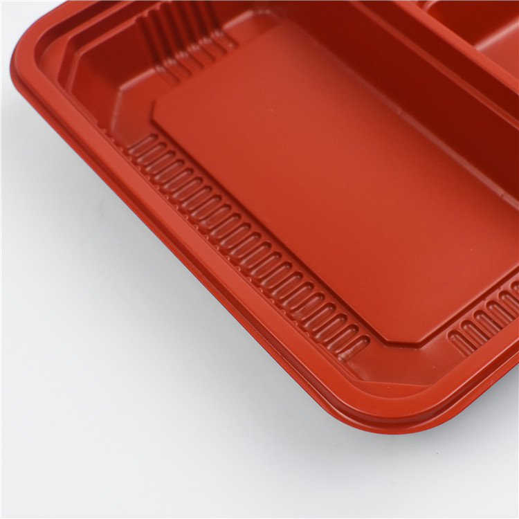Disposable 4 compartments plastic food grade lunch box,Shantou Samma ...