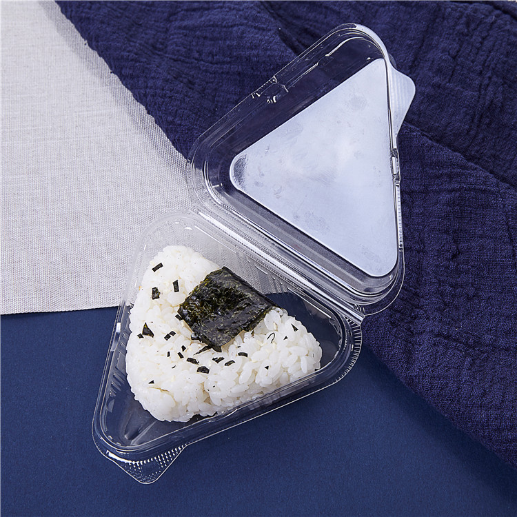 Hot selling triangle rice ball box one piece triangle box,Shantou Samma ...